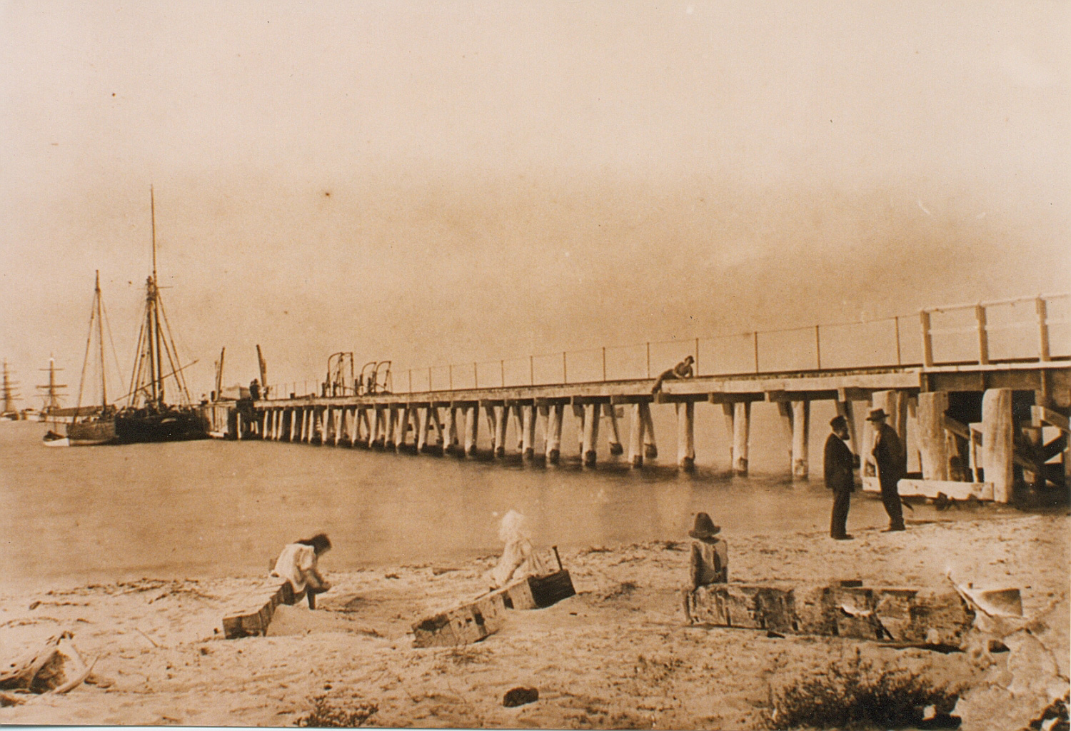Jetty History - Early Years - Busselton Jetty